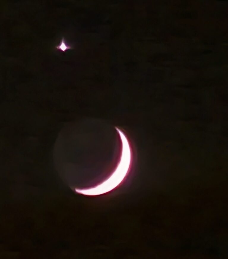 Il bacio tra Luna e Venere illumina il cielo di Cesenatico - Living ...